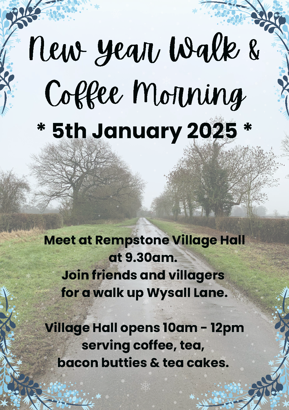 ARCHIVE Event - Rempstone Village New Years' Walk: 5th January 2025 ...